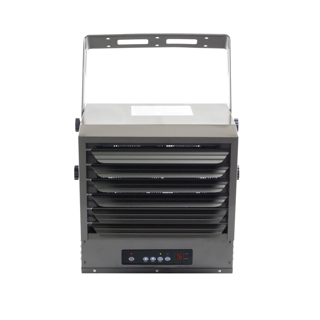 Comfort Zone Ceiling-Mounted 10,000-Watt Fan-Forced Industrial Heater ...